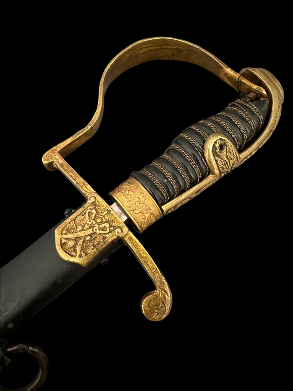 WWII German Dove Head Cavalry Officer Sword by E. Pack & Sohne ...