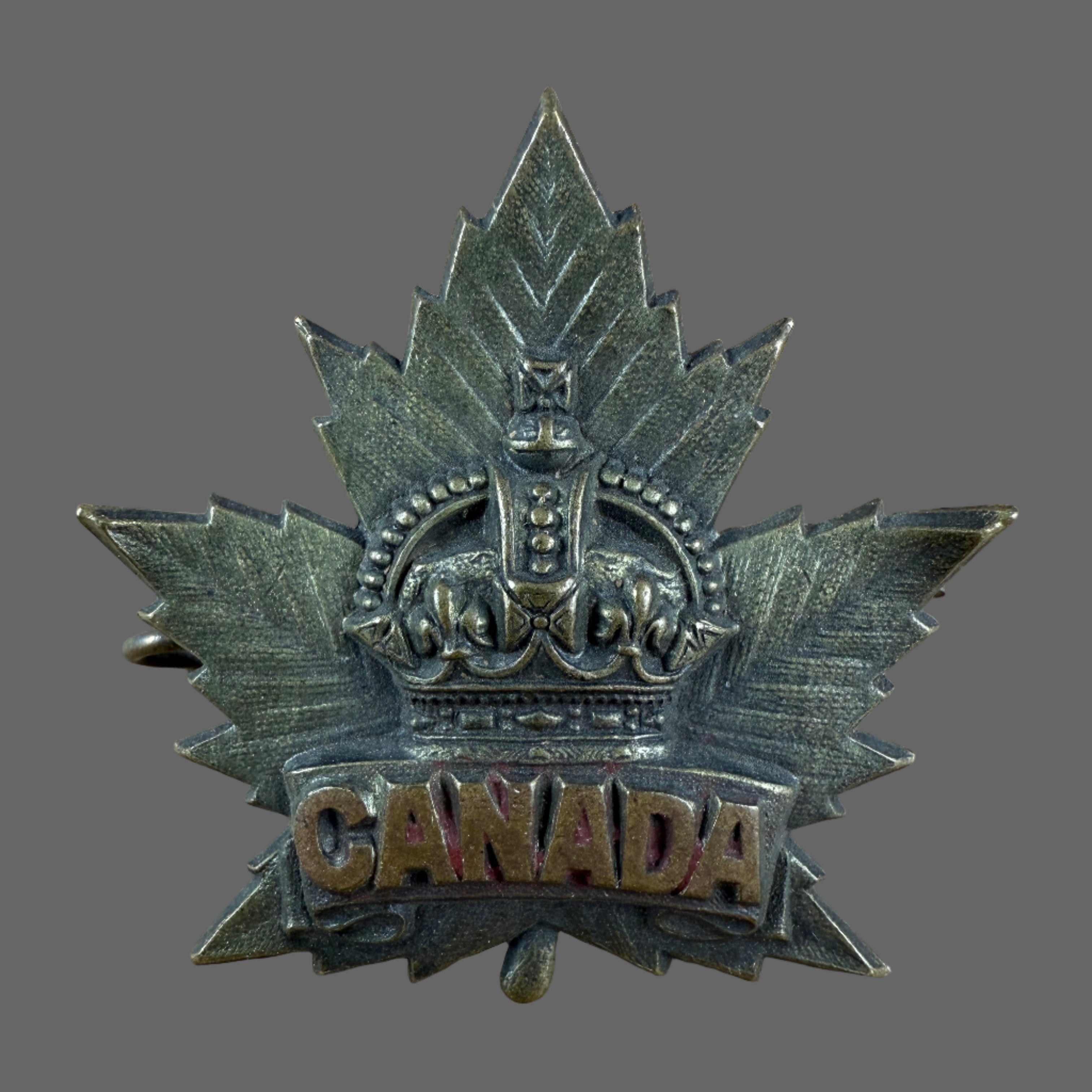 Canadian - WWI - CEF Cap Badge - General List / Royal Canadian Naval A ...