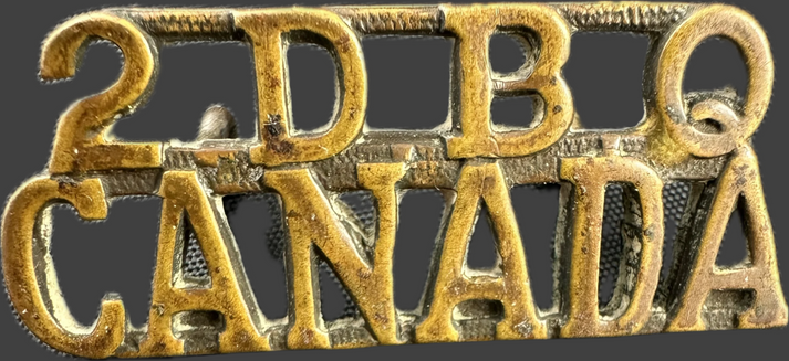 Canadian WWI - 2nd Depot Battalion Quebec - Shoulder Title – Phalanx ...